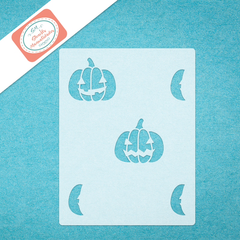 PLANTILLA PARA MANUALIDADES HALLOWEEN PATRÓN 01 STENCIL – SD Stencils ...