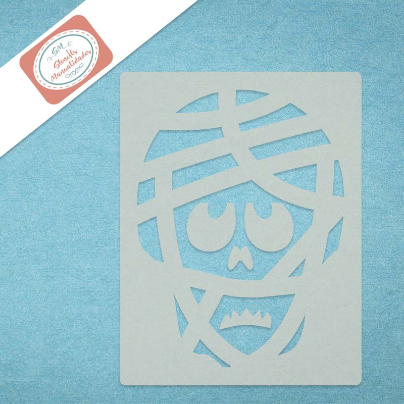 La Momia-Stencil, plantilla decorativa – SD Stencils Decorativos
